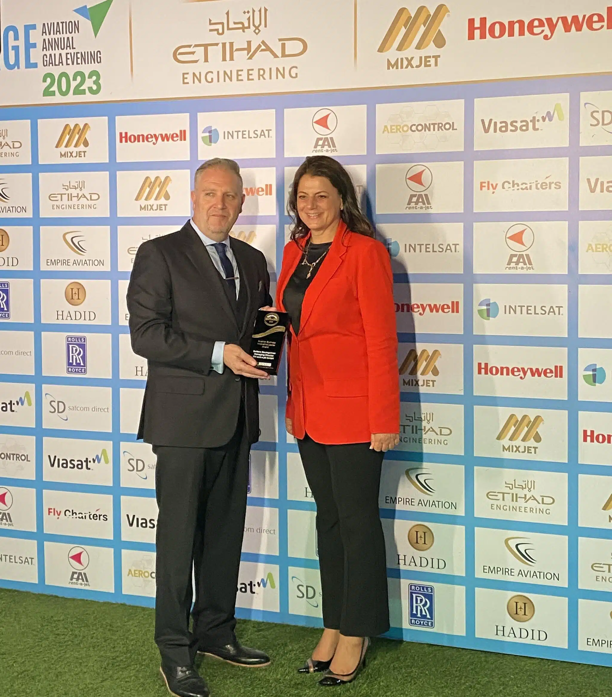 FAI honoured with two awards at the Middle East Aviation Awards